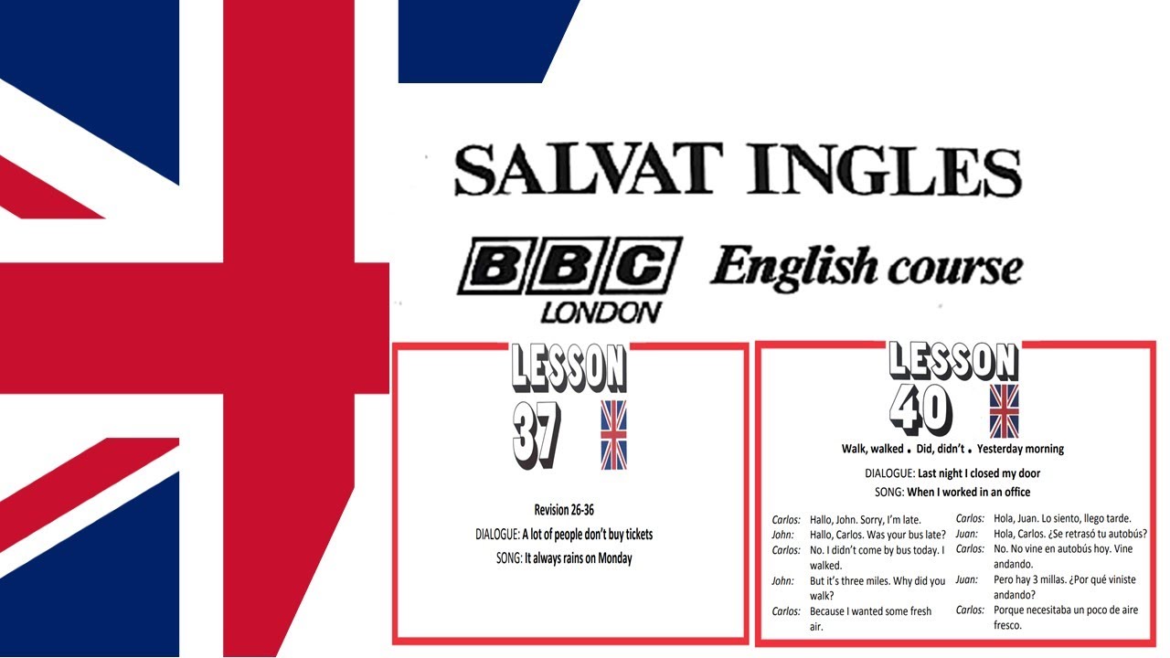 Learn English BBC Course Lesson 37 to 40 Improve your Pronunciation ...