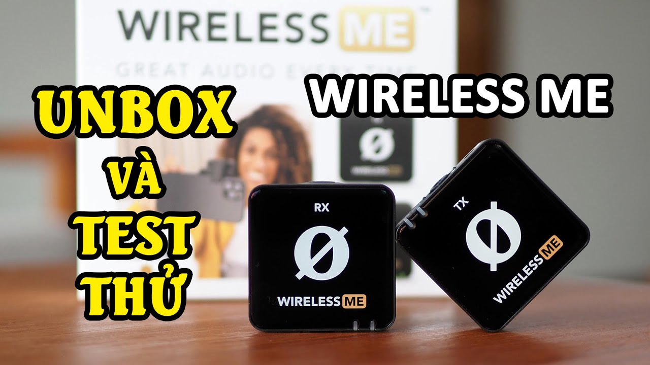 RODE WIRELESS ME - Test thử chiếc microphone có thể thu âm ngay từ RX ...