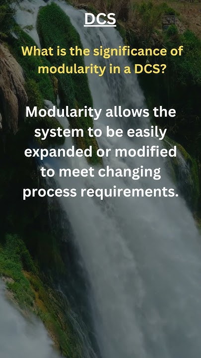 #What is the significance of modularity in a DCS # - YouTube