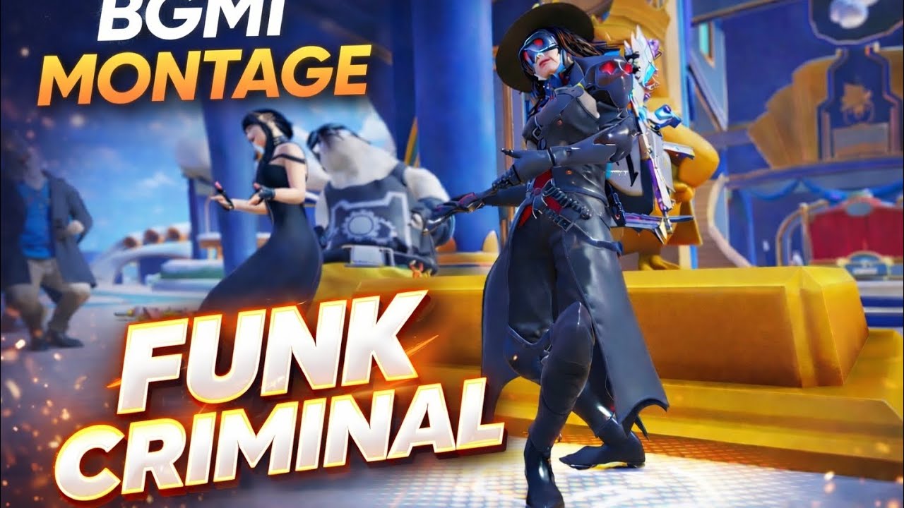 FUNK CRIMINAL 😈 | BGMI Montage With Insane Clutches 🔥 - YouTube