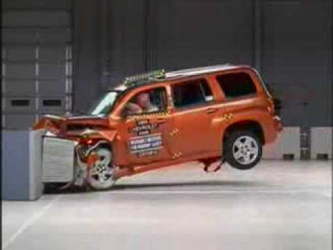 Crash Test 2006 - 2011 (Discontinued) Chevrolet HHR (Front Impact) IIHS ...