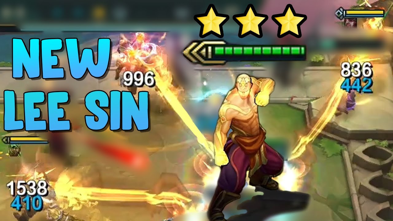 One Punch, of Many | New 3-Star Lee Sin in PBE | Most Powerful 5 Cost 3 ...