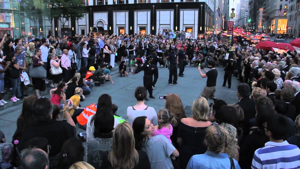 A Flash Mob Tribute to New York - YouTube