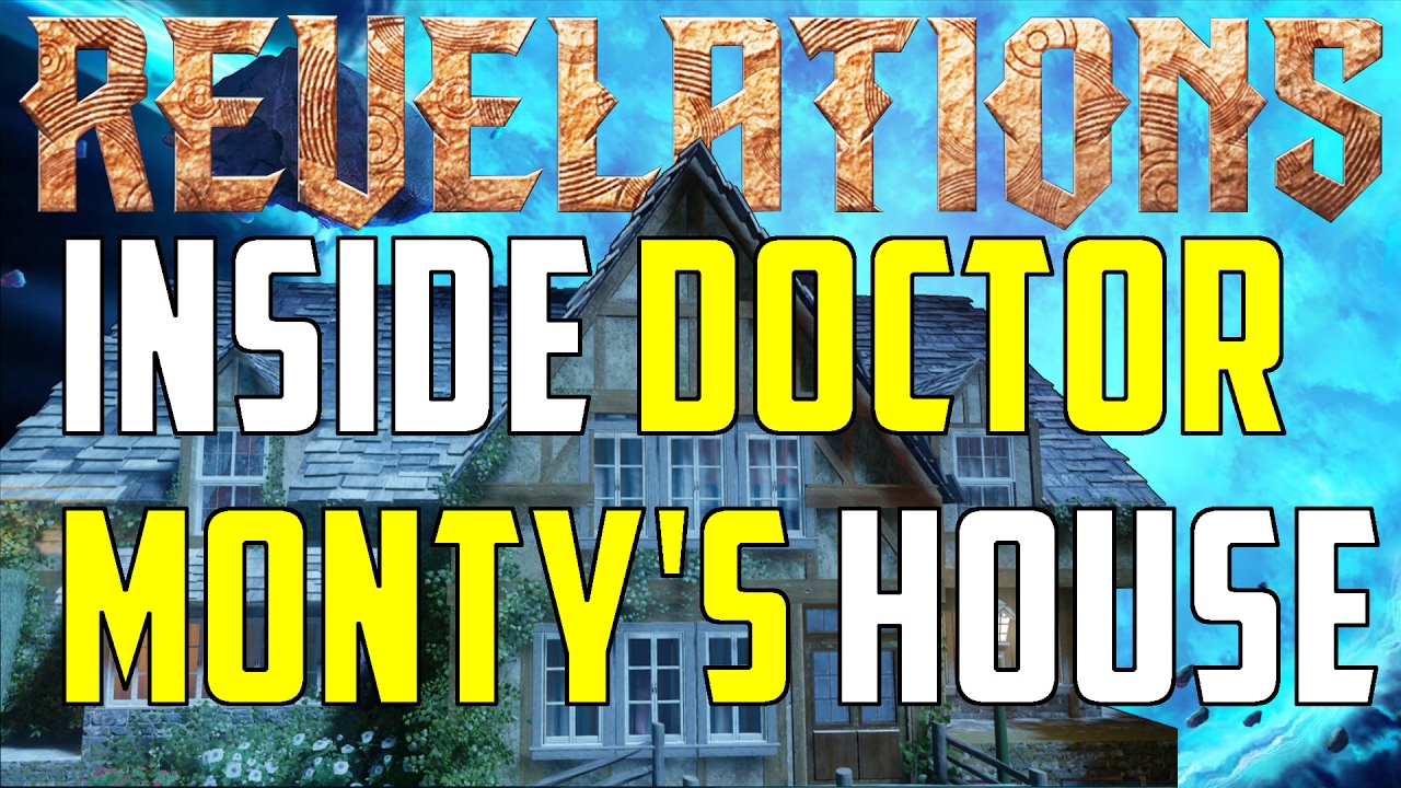 COD BLACK OPS 3 ZOMBIES INSIDE DOCTOR MONTY'S HOUSE GLITCH SHOWCASE ...