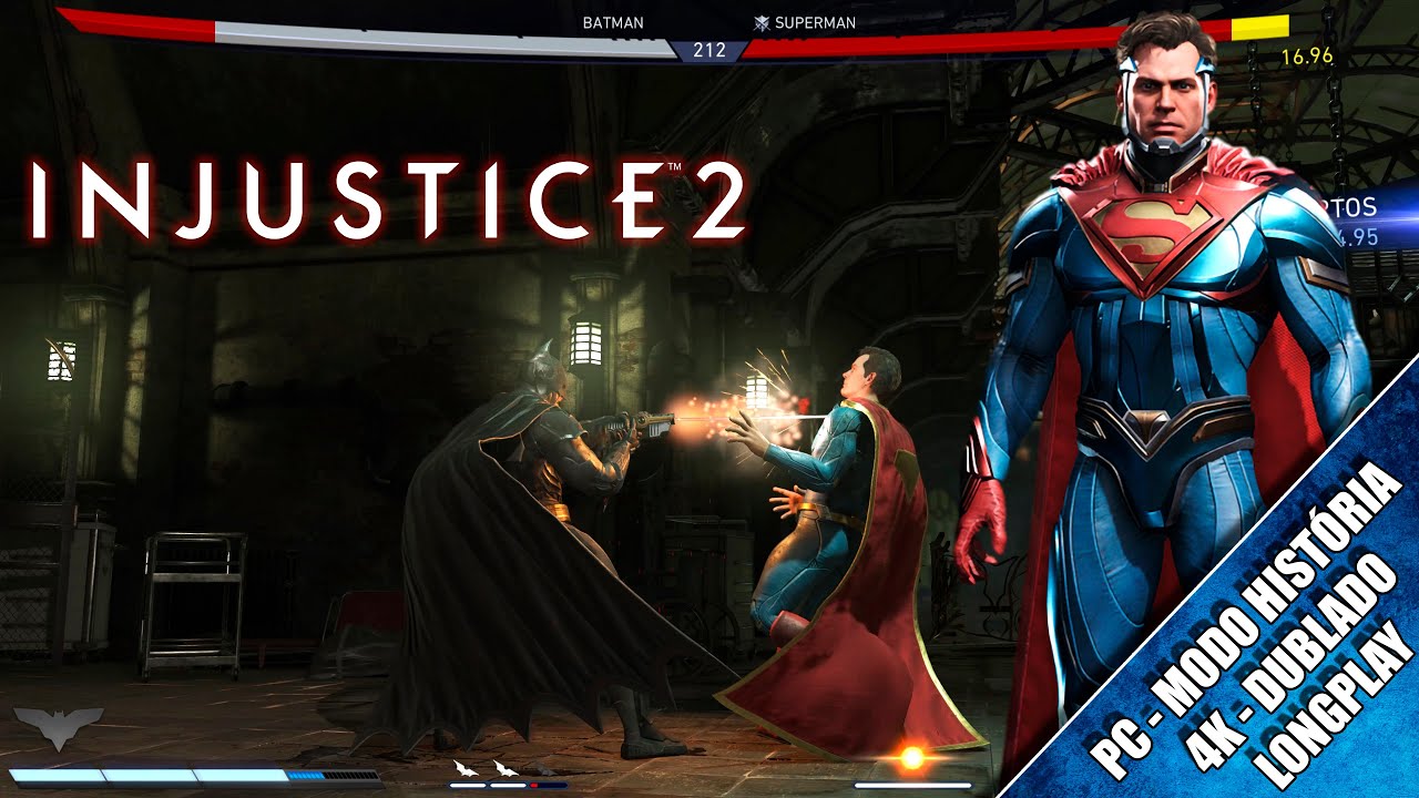 Injustice 2 (Modo História) (PC) 【Longplay】 - YouTube