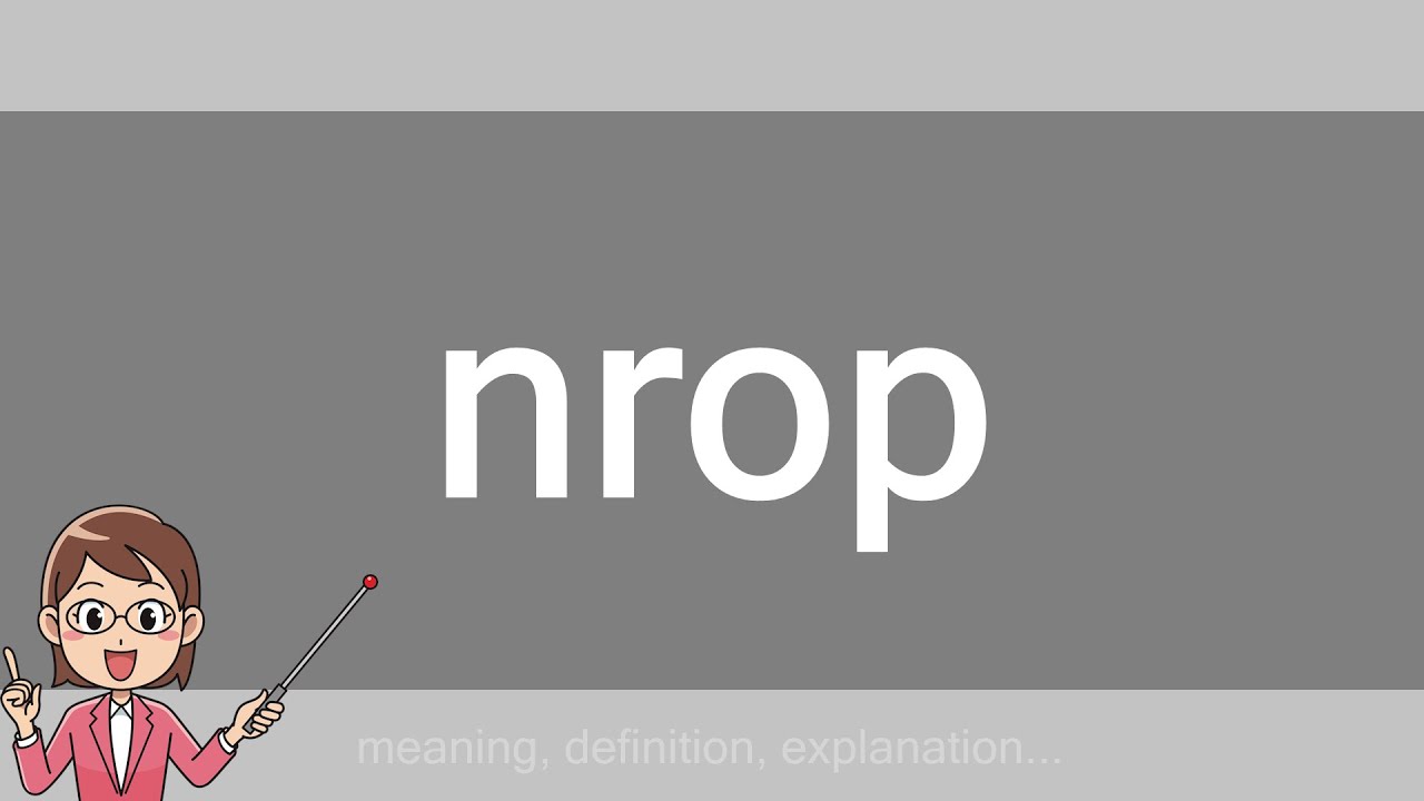 nrop - YouTube