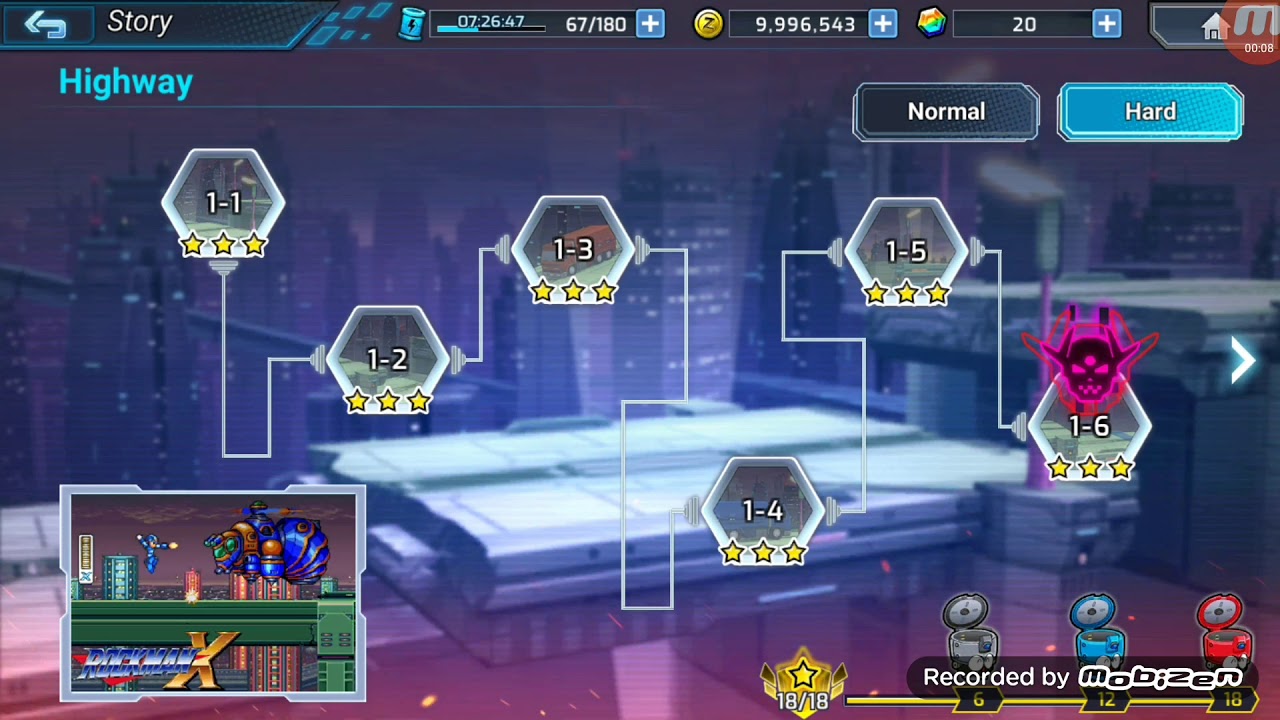 MegaMan X Dive - Stage Select - YouTube