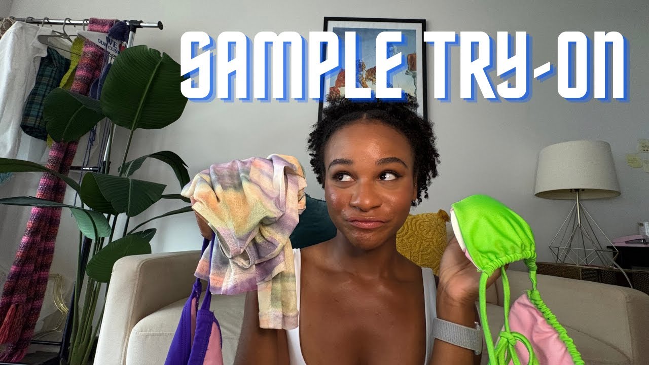 My First Swimwear Sample Review 👙 + How I Turned My Sketch into a Real ...