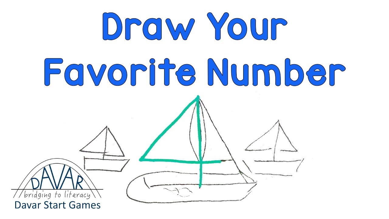 Draw Your Favorite Number - YouTube