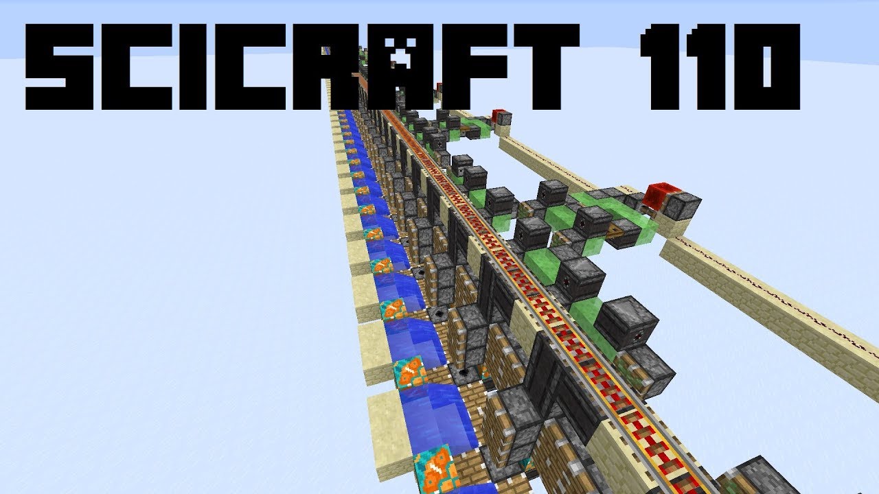 SciCraft 110: Double Layer Stone Generator - YouTube