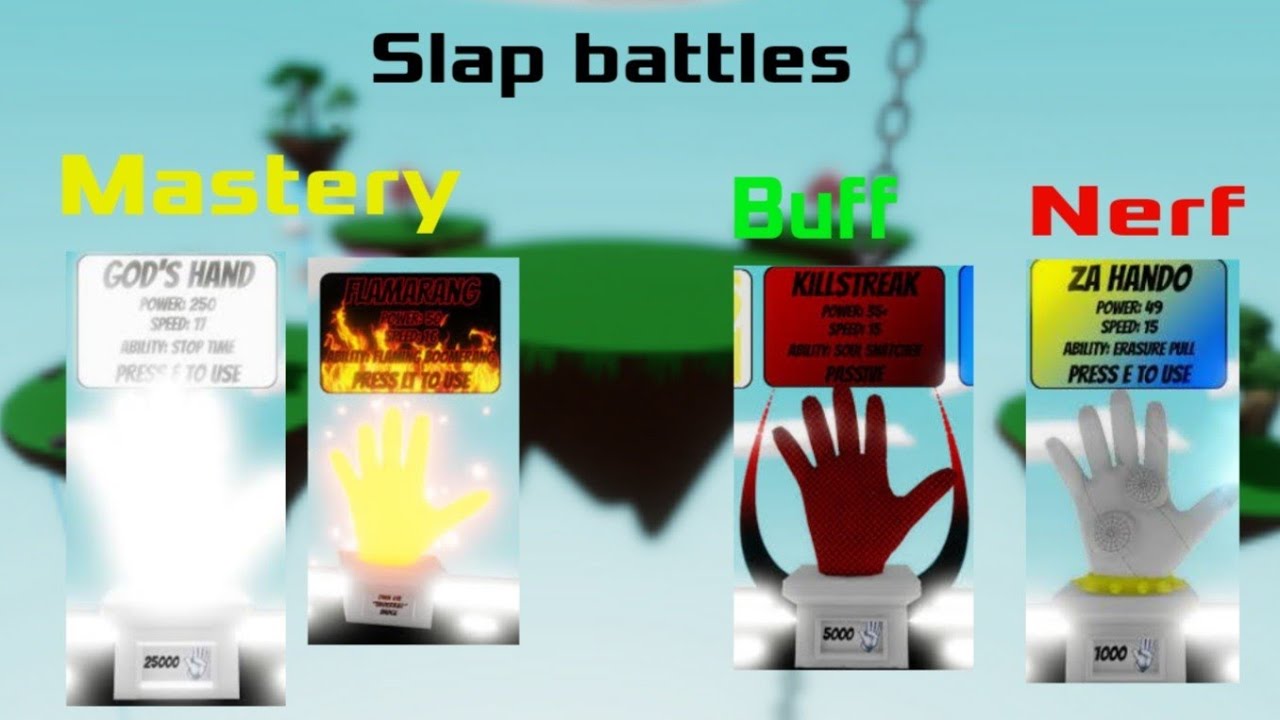 Ideas I created for Slap battles (first video on the channel :D) - YouTube