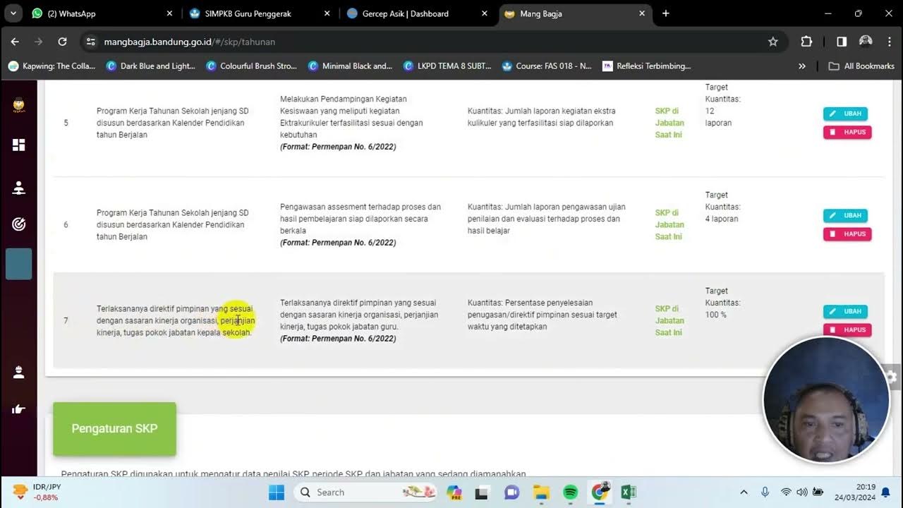 TUTORIAL PENGISIAN SKP MANG BAGJA 2024 - YouTube