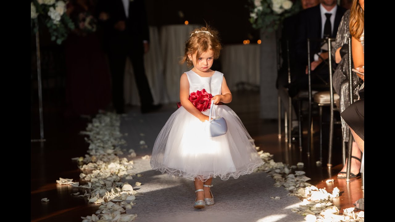 Awesome Flower girl & Ring bearers at Liza's Wedding - YouTube