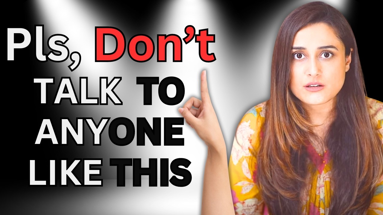 7 bad speech habits you should absolutely avoid - YouTube