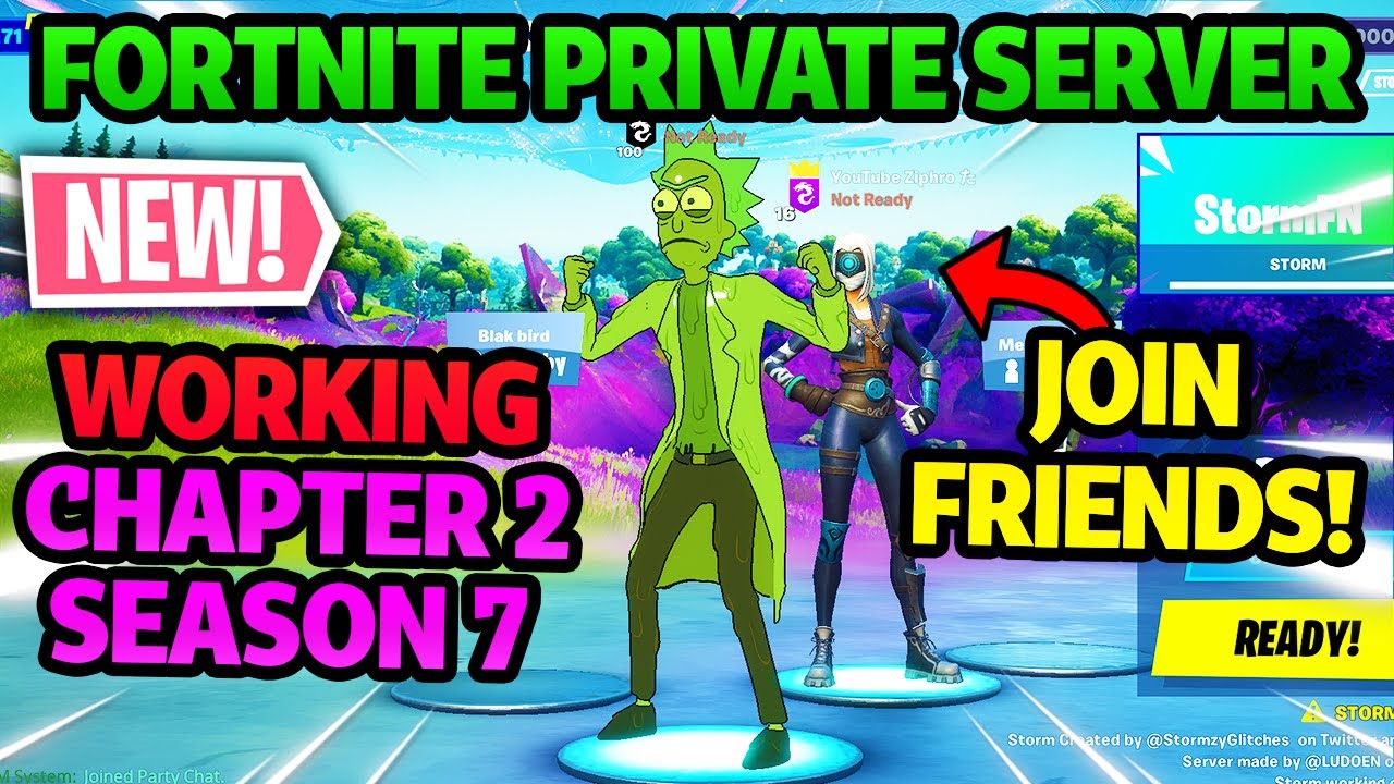 *UPDATED* PRIVATE SERVER (DEV ACCOUNT) ON FORTNITE SEASON 7 + JOIN ...