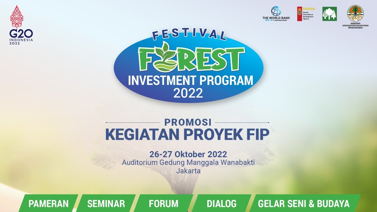 Festival Forest Investment Program 2022 - YouTube