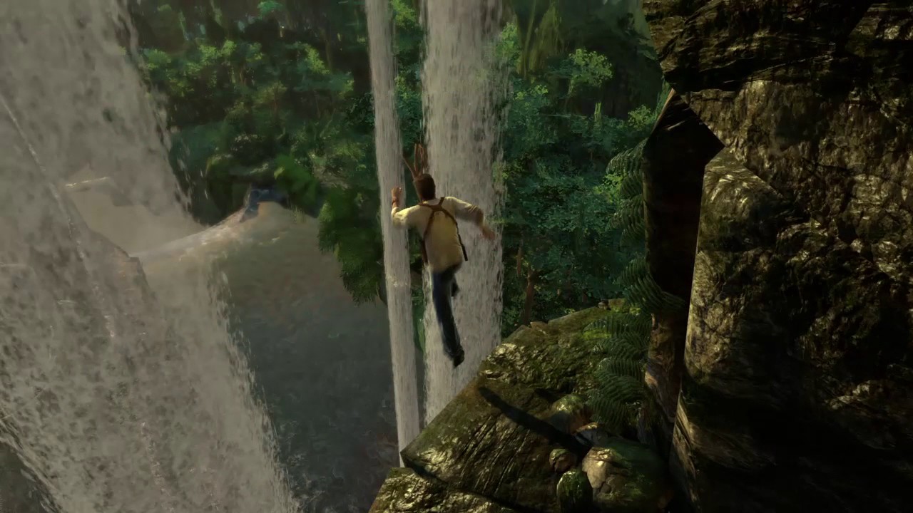 Uncharted™: The Nathan Drake Collection big jump - YouTube