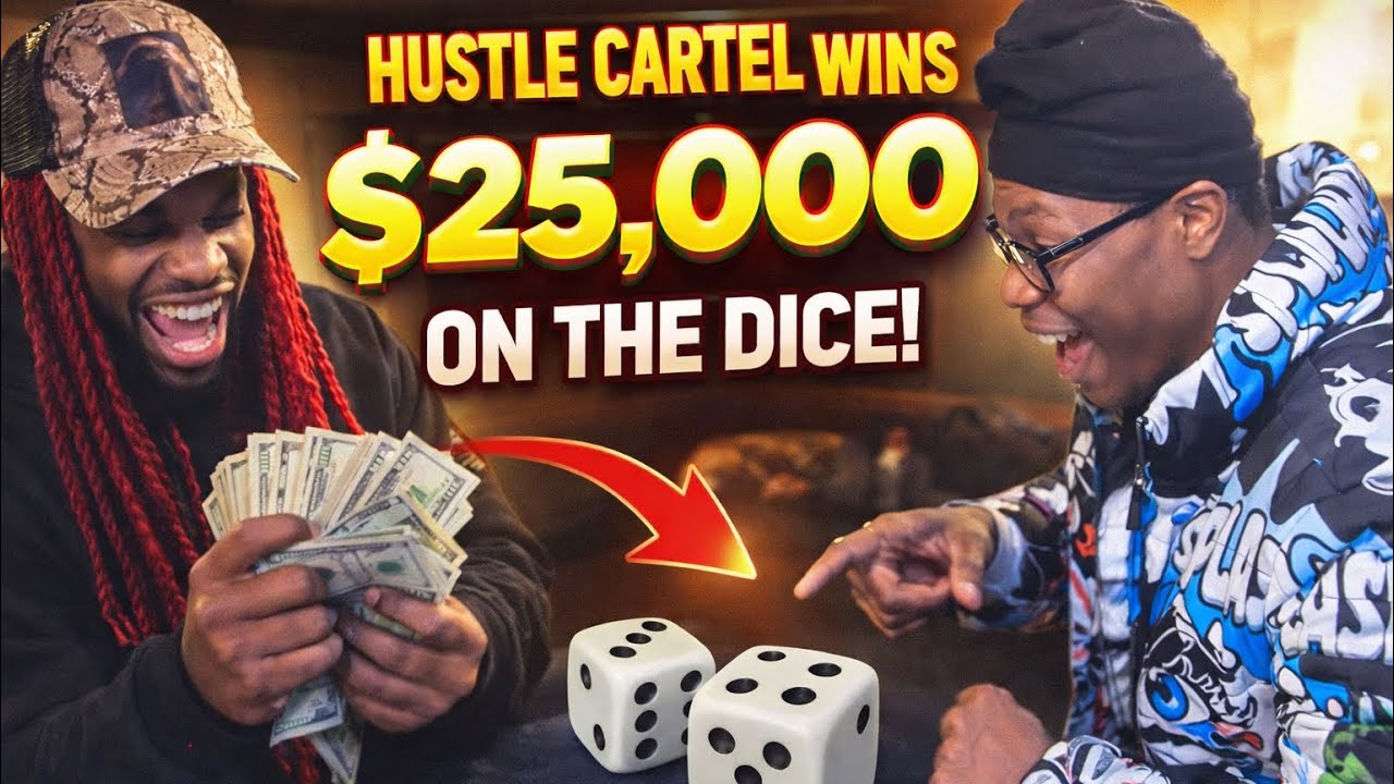 Hustle Cartel Wins $25,000 on the dice - YouTube