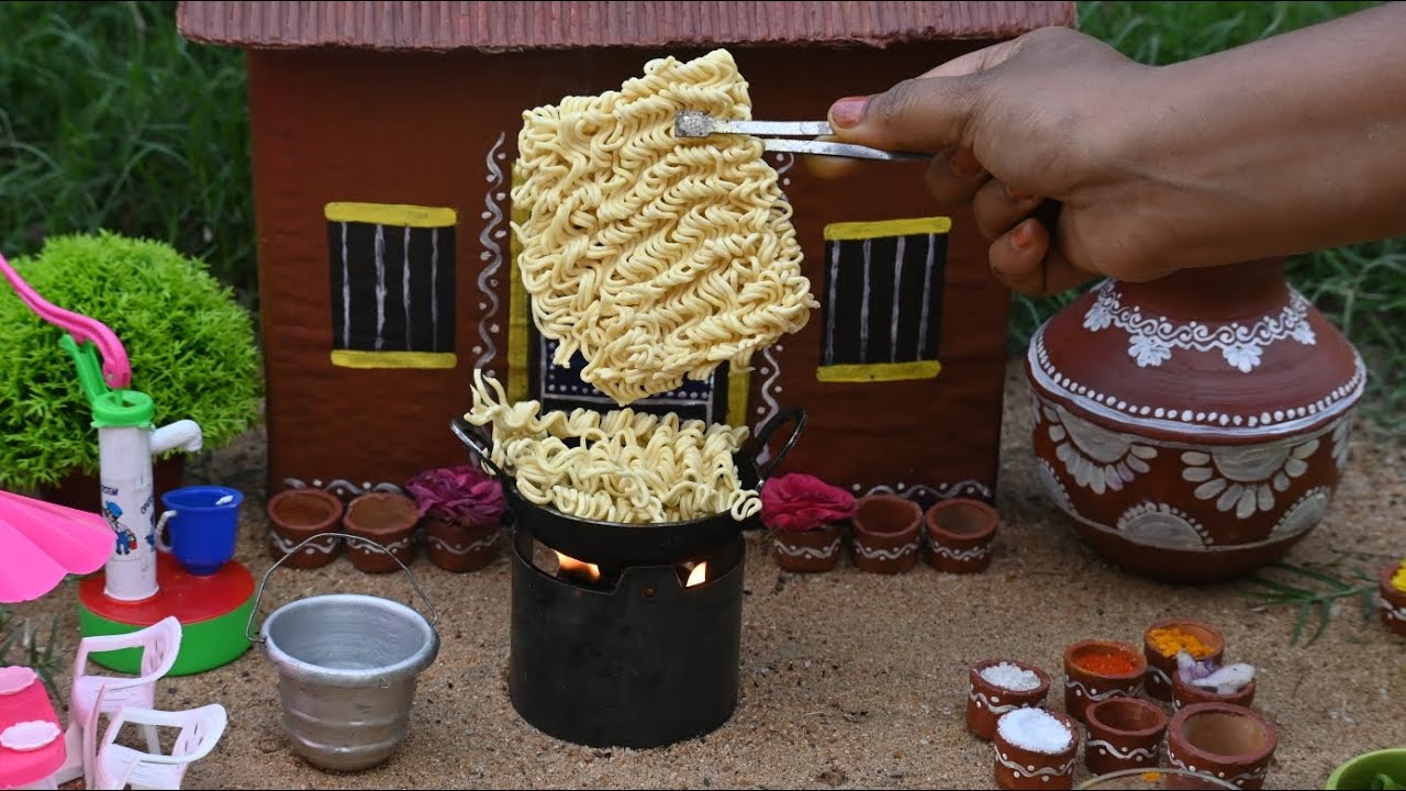 Miniature Maggi recipe | Maggi Noodles recipe | How to make Maggi ...