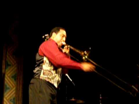 Teddy Trombone played by Patrick Aranda with Tom Brier - YouTube