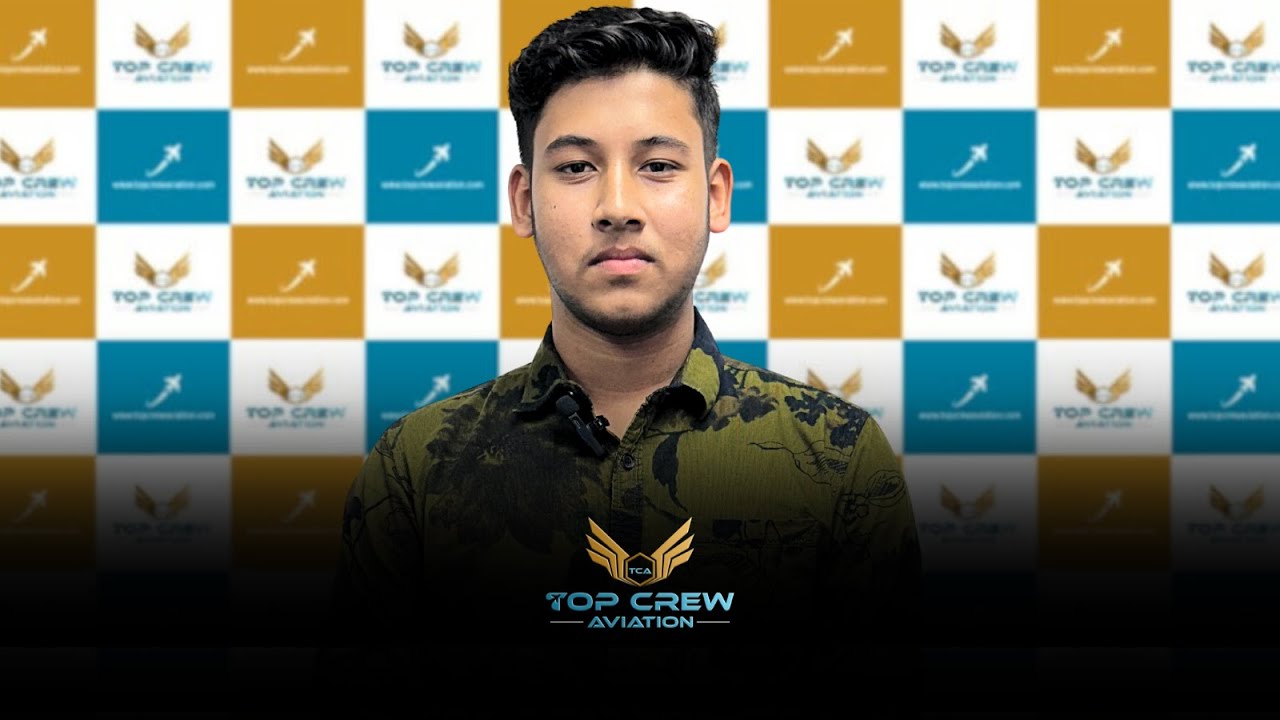 Ashmit's Thrilling Journey to the Skies at Top Crew Aviation | Our Happy Students | TCA - YouTube