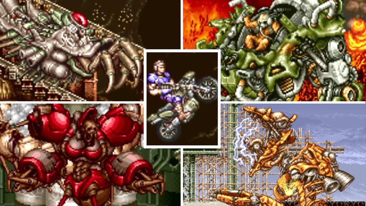 GunForce II/2 (Metal Slug 0) - All Bosses | No Deaths - YouTube