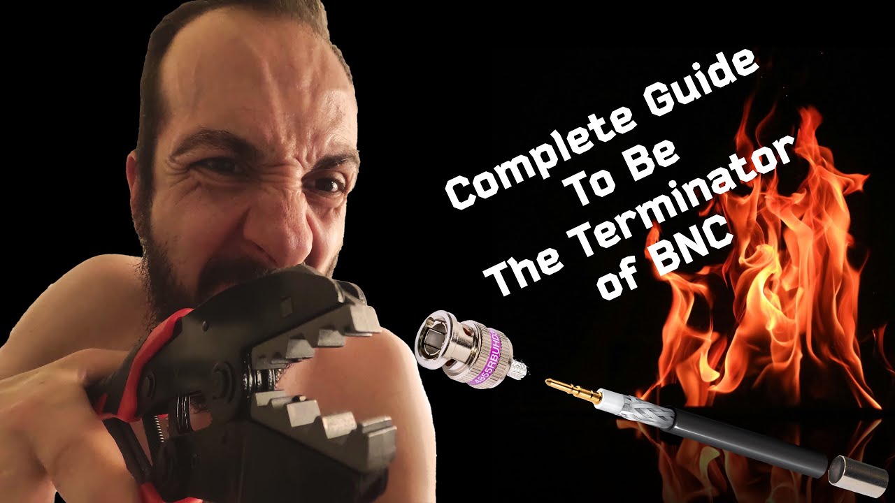 A Complete Guide On How To Make Your Own BNC/SDI Cables With Tips - YouTube