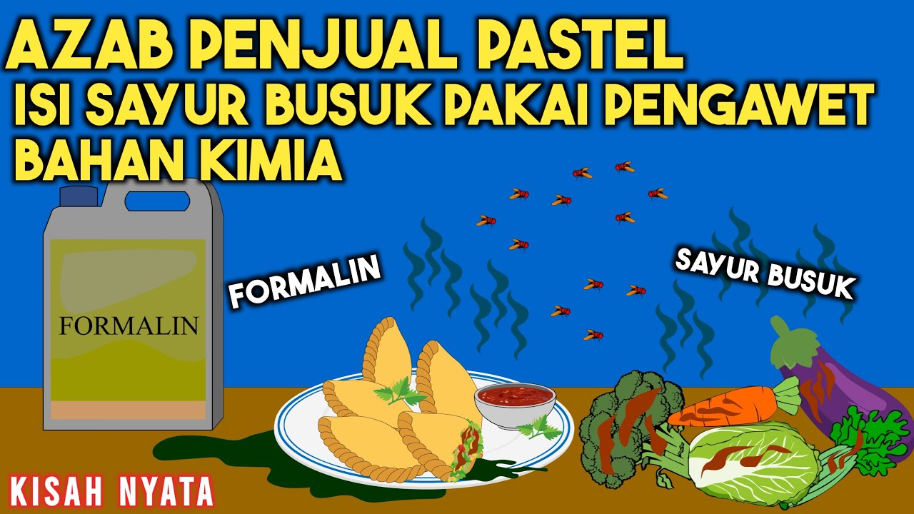 AZAB PENJUAL PASTEL ISI SAYUR BUSUK PAKAI PENGAWET BAHAN KIMIA! SIPIRA ...