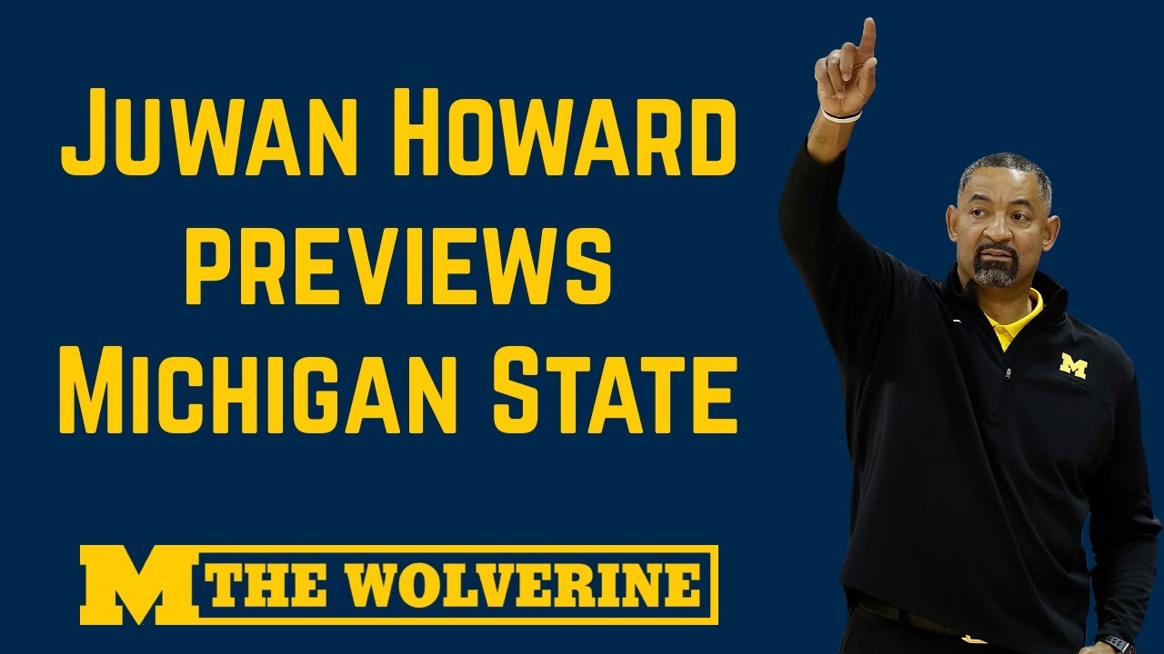 Juwan Howard Previews Michigan State, Talks 2013 Team Being Honored ...