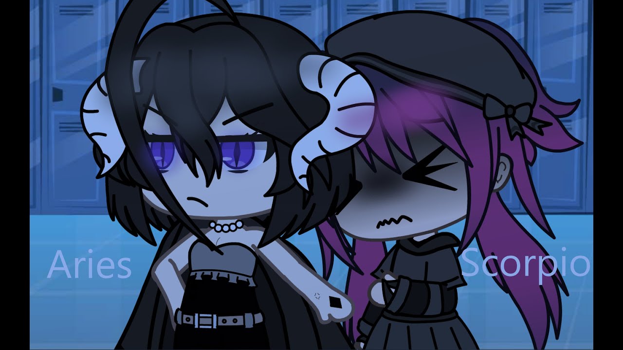 Eww it's a scorpio // meme // Gacha Club // zodiac signs - YouTube