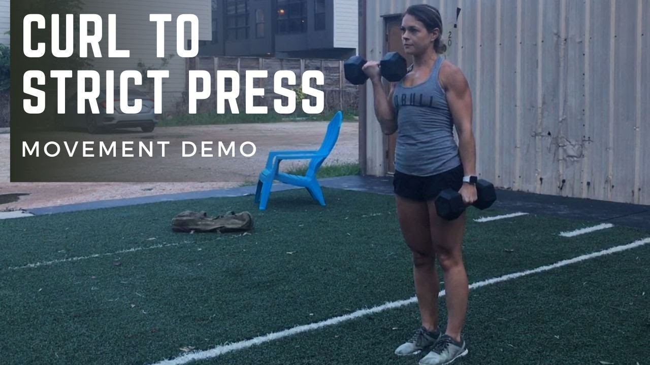 Alternating Single Arm Curl to Strict Press Demo - YouTube