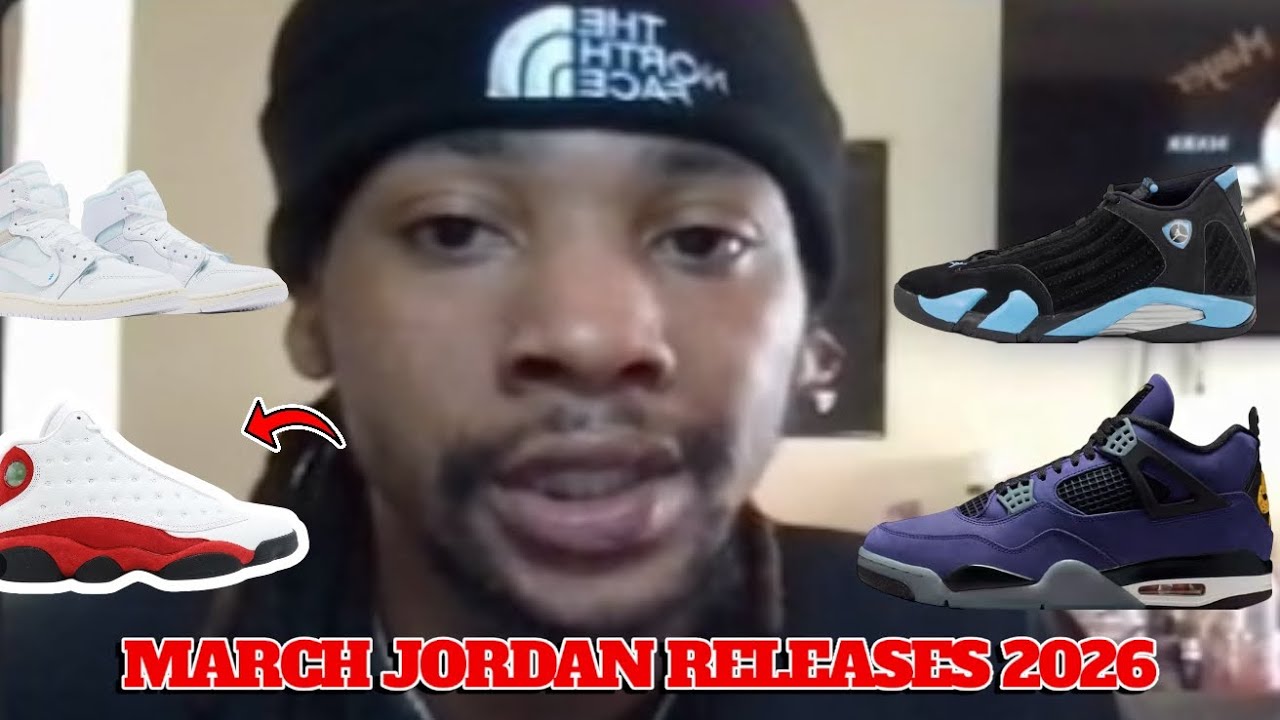 AIR JORDAN MARCH RELEASES 2026 #jordans - YouTube