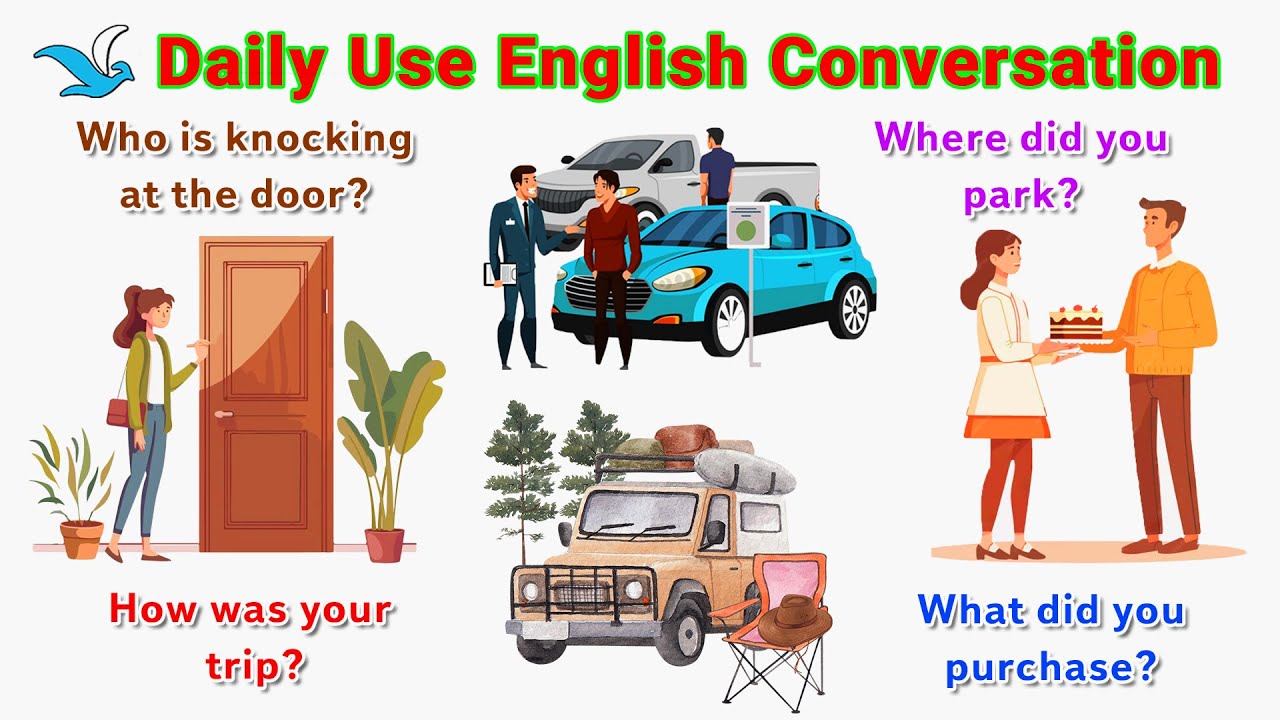 Daily Use English Conversation | Fun Learning Question Answers | Common ...