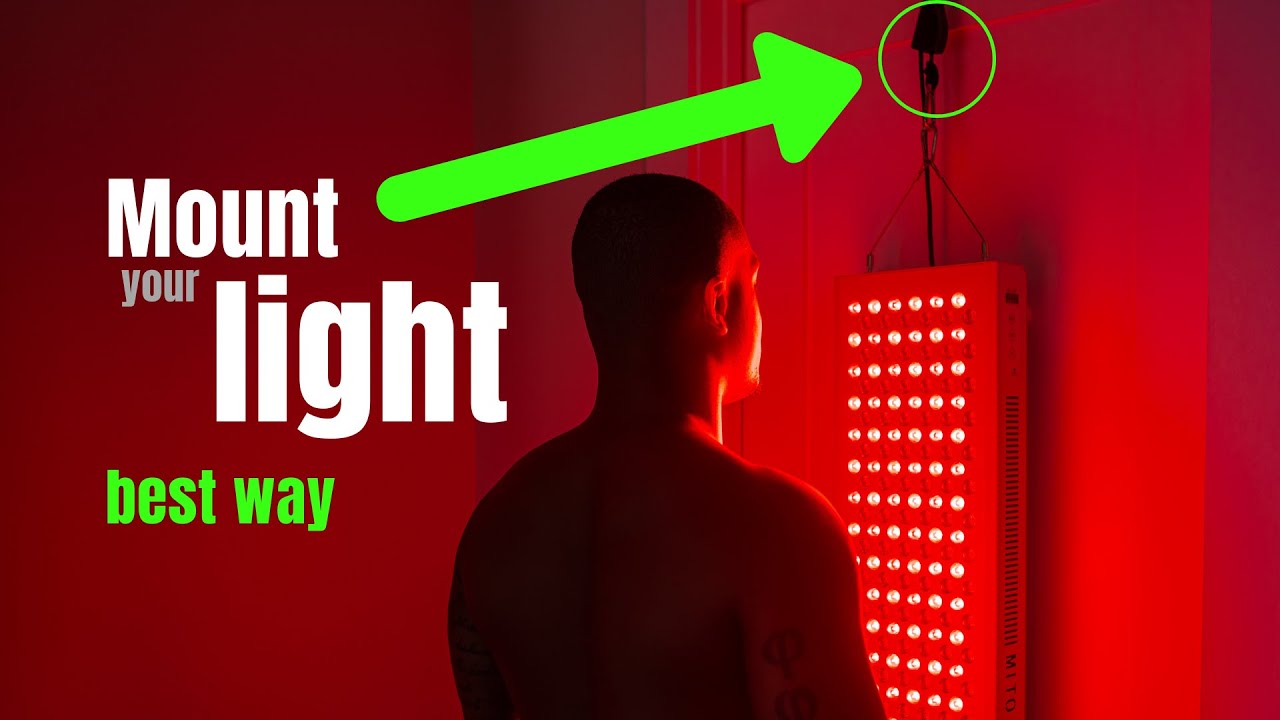 What is the best way to mount your therapy light from Platinum LED ...