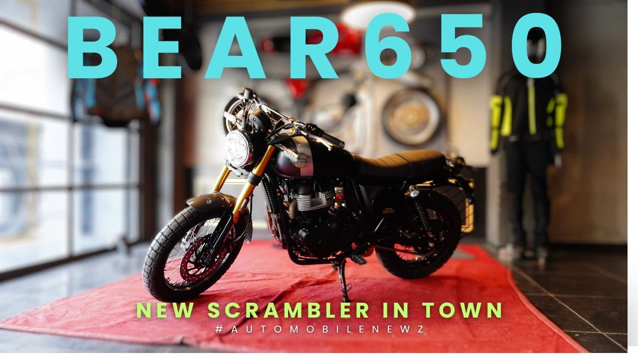 "Unleashing Adventure: The Royal Enfield Bear 650 Review#bear650 # ...