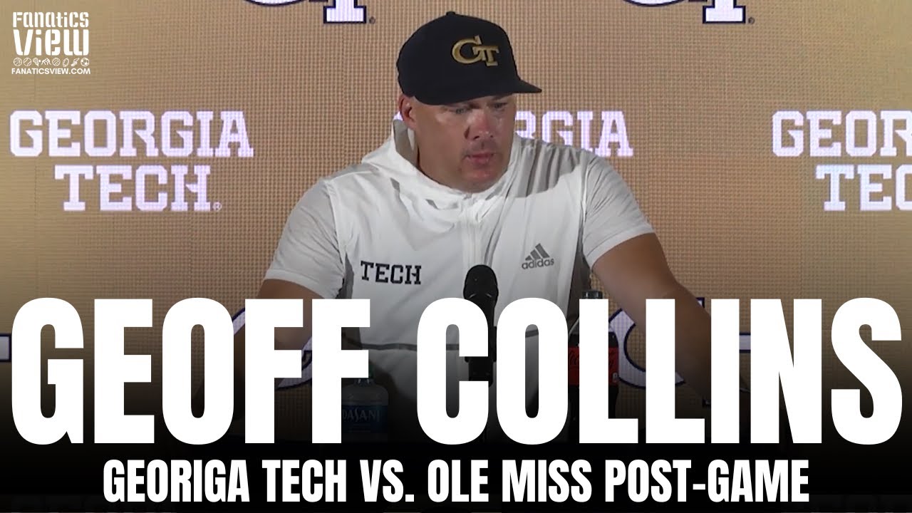 Geoff Collins Reacts to Georgia Tech's 42-0 Loss vs. Ole Miss: "Not Up ...
