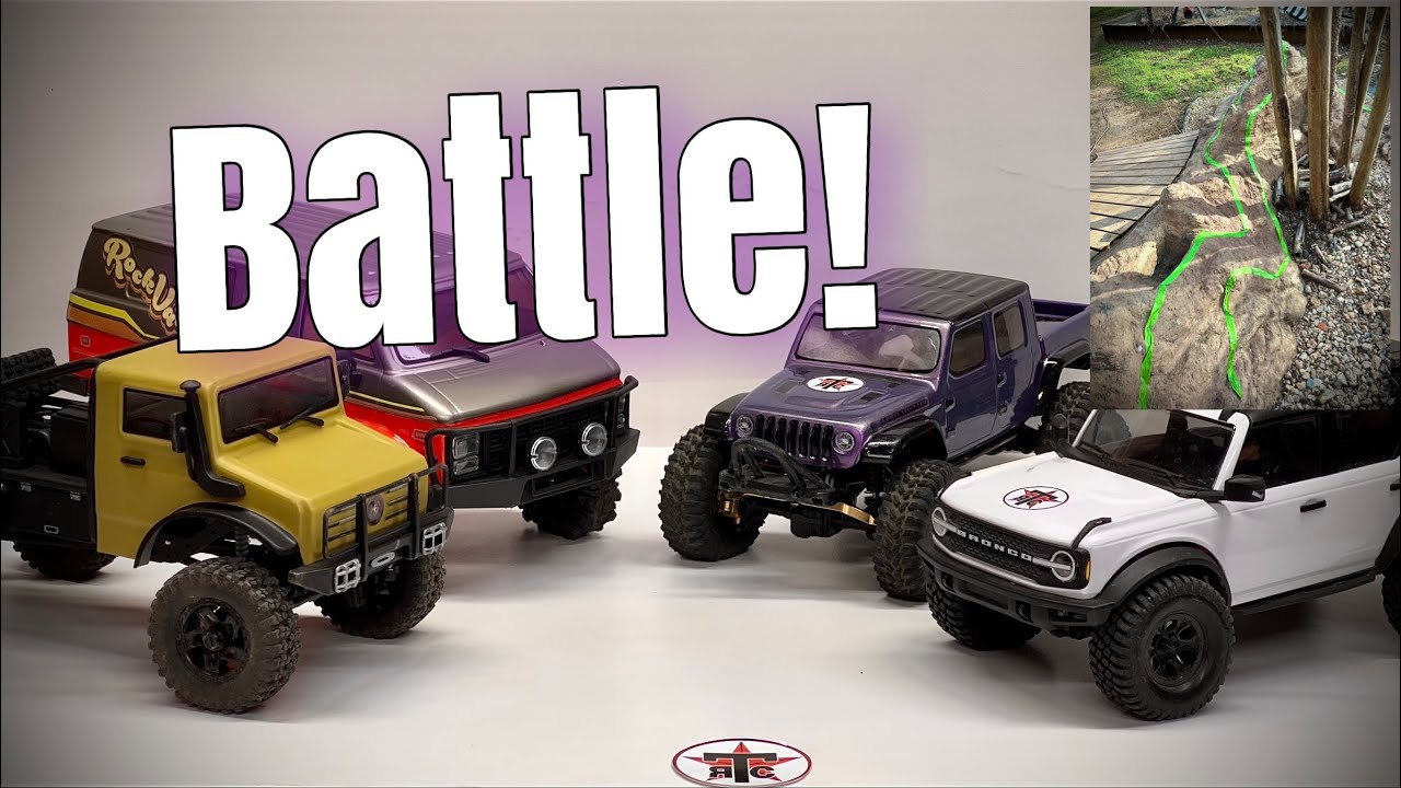 CR-18P vs TRX-4M—Home on the Range?—Stock Comparison—Round 1 - YouTube