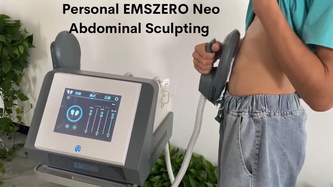 Personal EMSZERO Neo Sculpting Machine - How to Tone Abdominals - YouTube