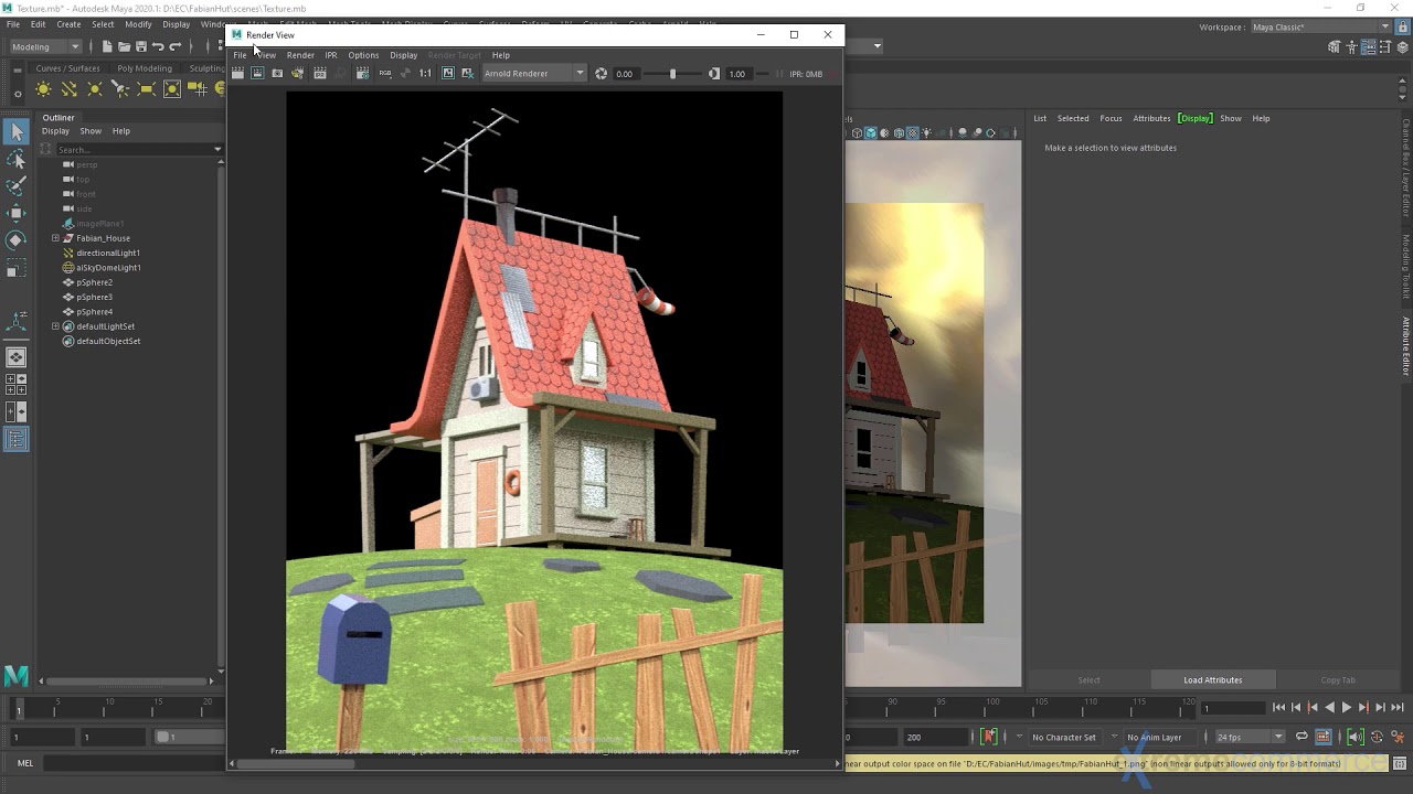 48: Removing Noise | Maya 3D Animation | VBC Extreme Commerce - YouTube