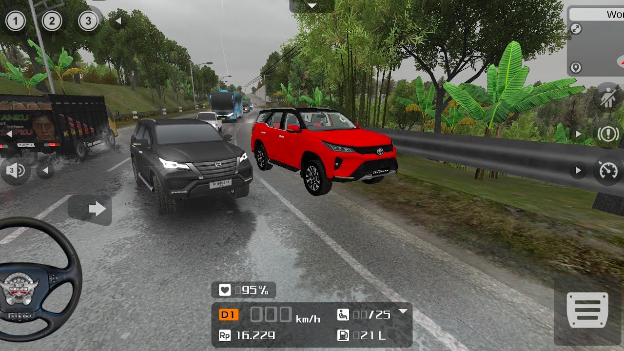 red ♥️ forchunar driving in new update siti | fist time for hunar ...