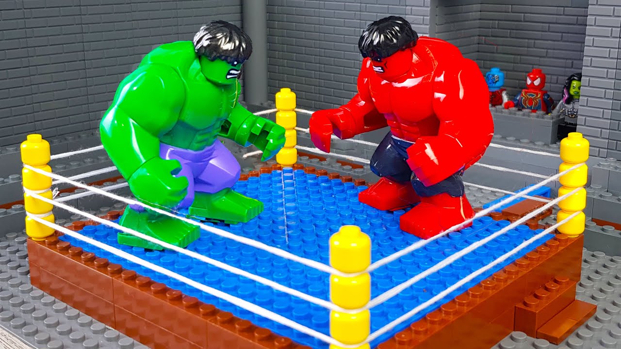 HULK VS BLUE HULK EPIC BATTLE - YouTube