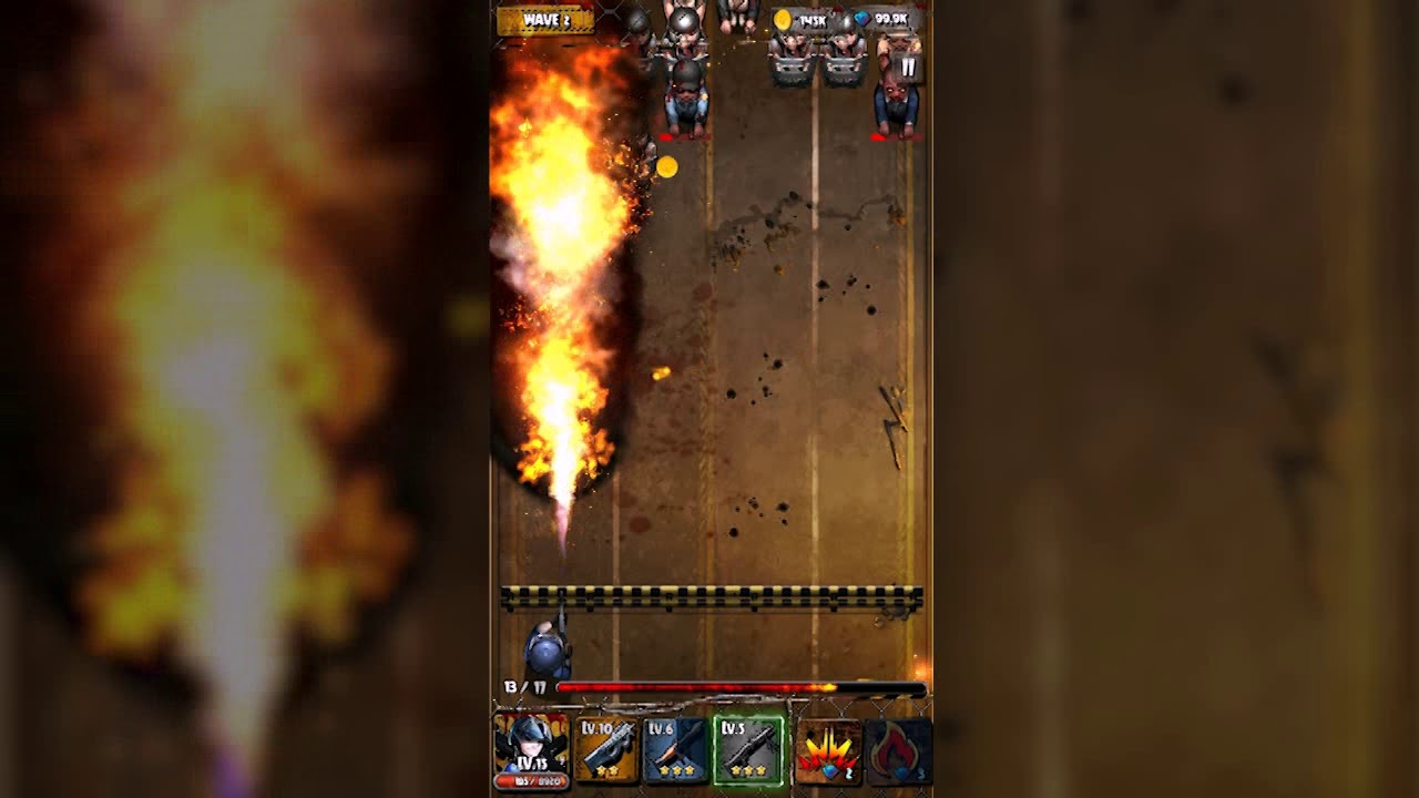 Cracking Zombies - block break game Market ver. (horizontal 30s) - YouTube
