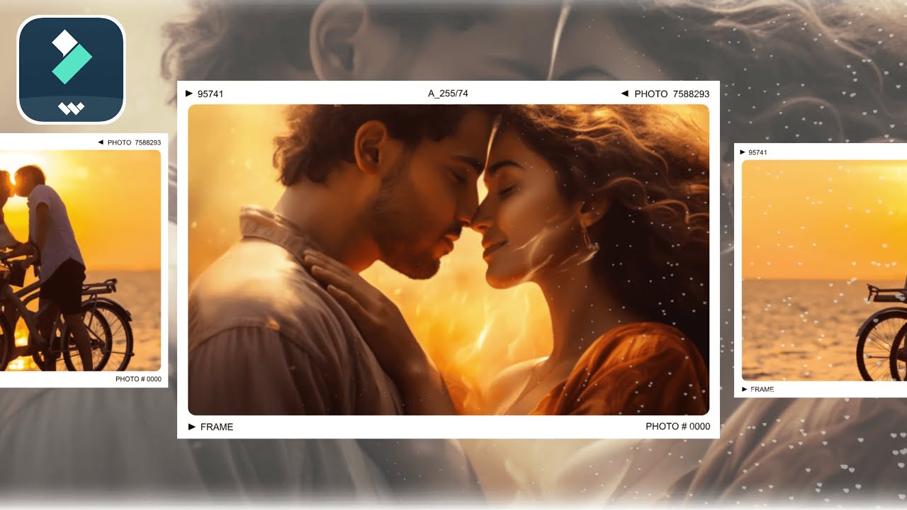 Create EASY (loop effect) Love Slideshow | Filmora 13 - YouTube