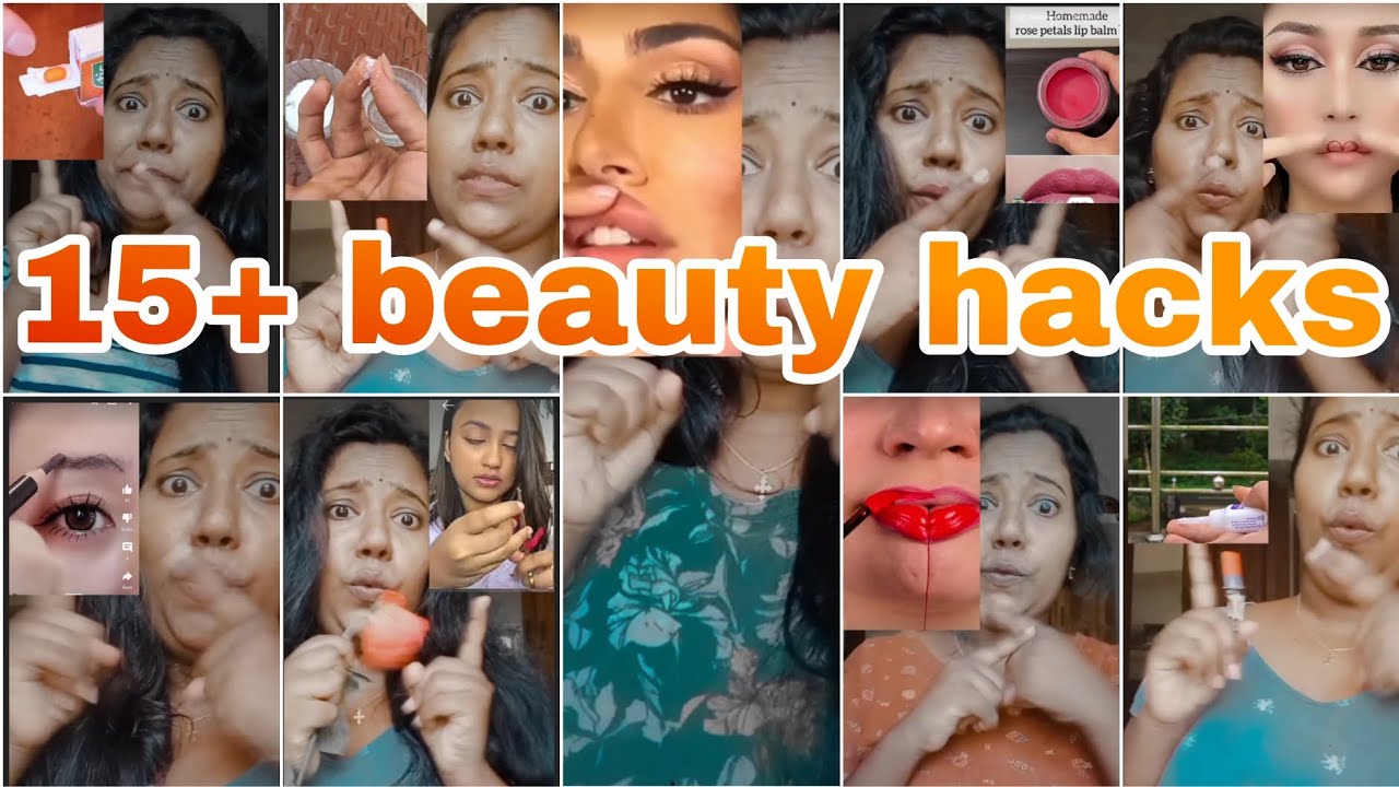💯15+ Beauty Hack And Life Hack🤦‍♀️#viral #trending #youtube #kerala #makeup #malayalam #hack # ...