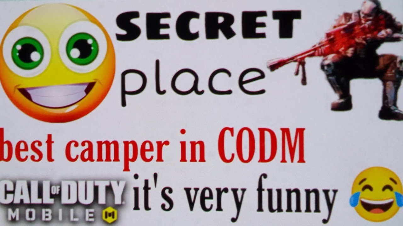 secret place🧐for best camper in CODM - YouTube