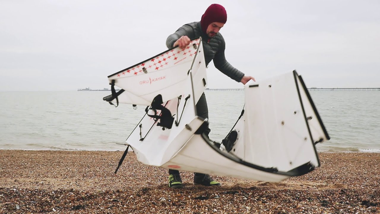 How to setup Oru Kayak cockpit for more comfort and control - YouTube