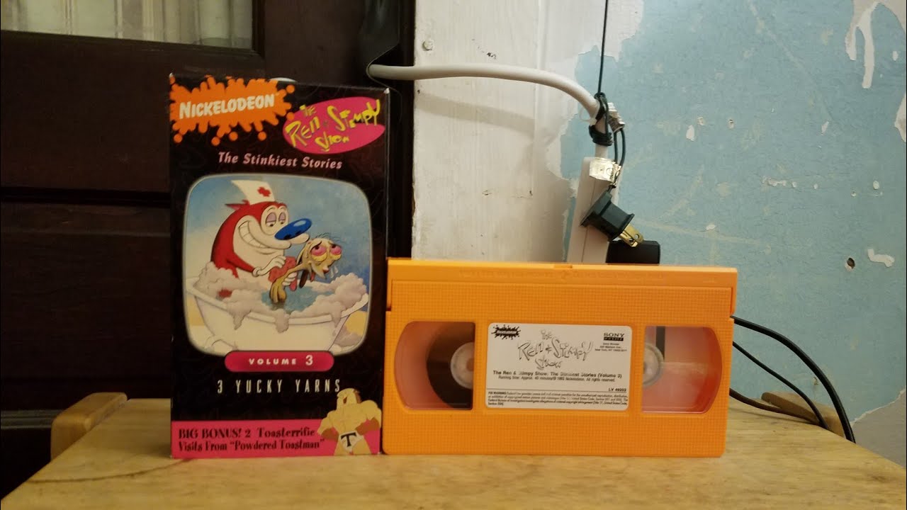 Opening to Ren and Stimpy The Stinkiest Stories 1993 VHS - YouTube