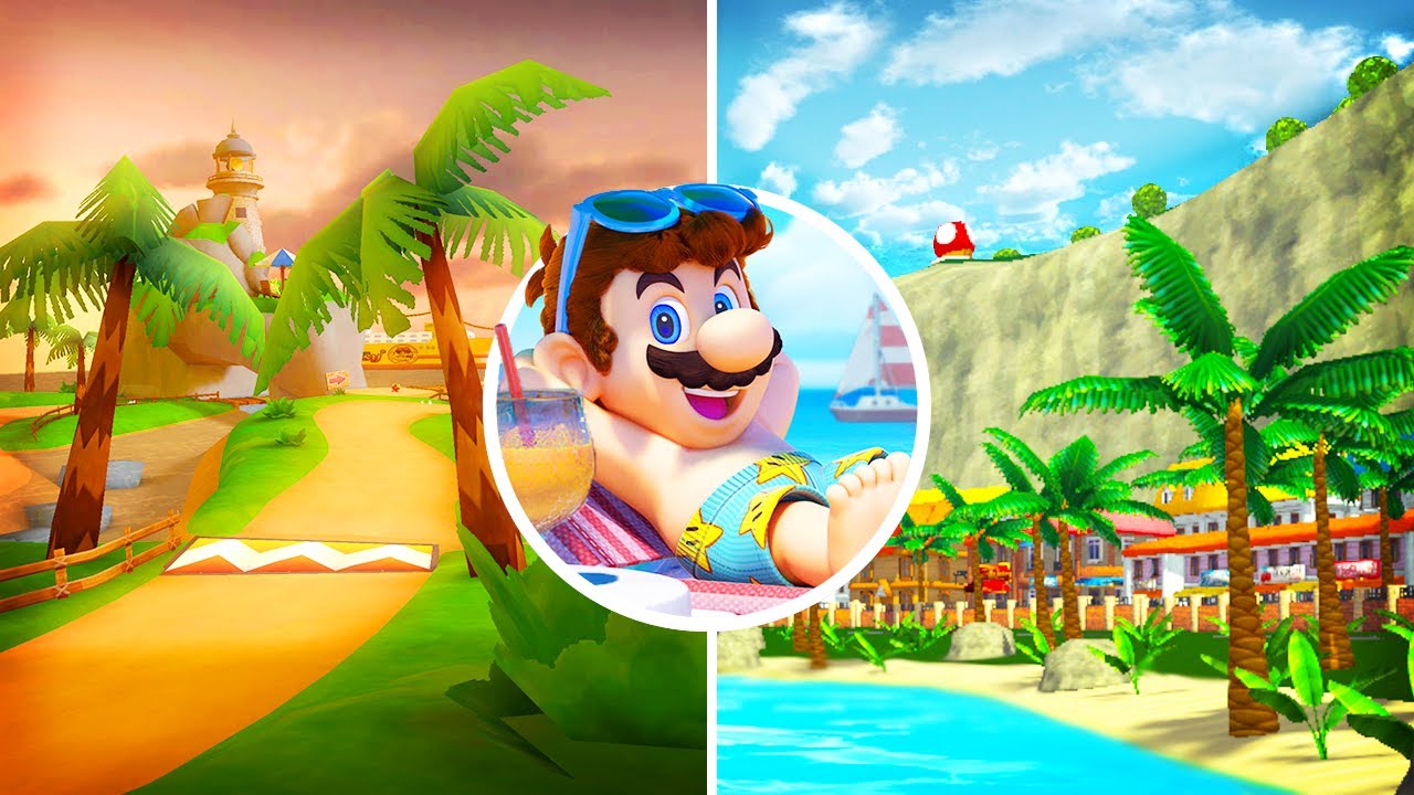 Tropical Mario Kart Custom Tracks are *AMAZING!* 🌴 - YouTube