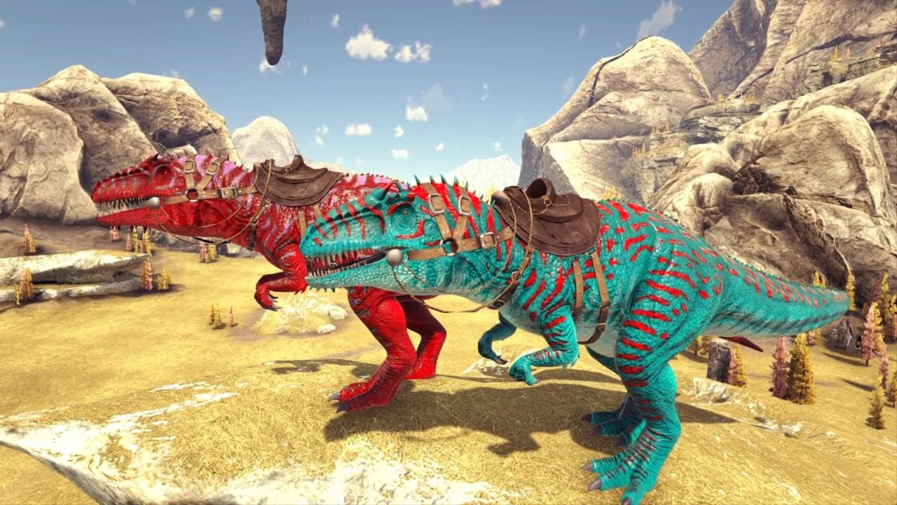 ARK - FJORDUR - ENFRENTANDO OS 3 MINI BOSSES!!! - YouTube