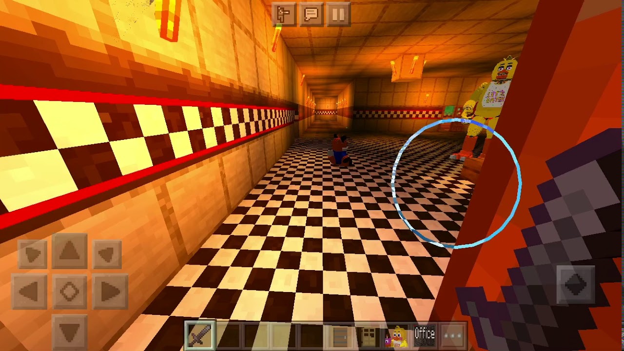 My fnaf 1 map (Dany fox) - YouTube